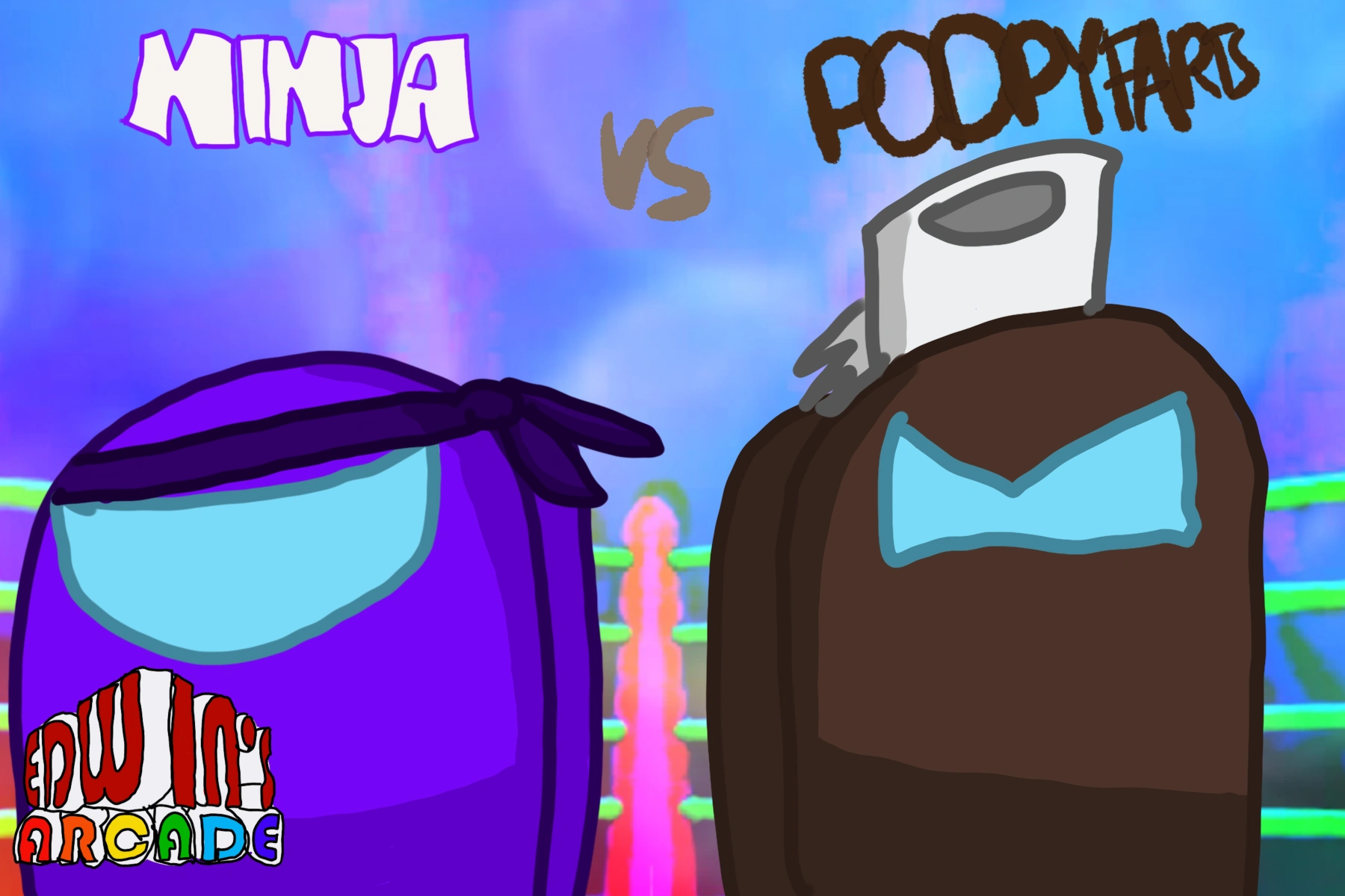 PoopyFarts vs Ninja Thumbnail | Fandom