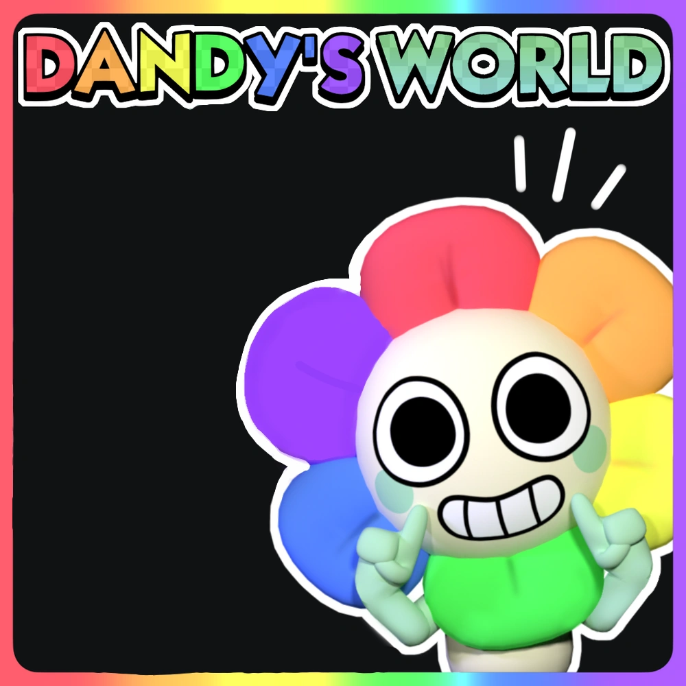 I made this dandy world logo photo template thing | Fandom