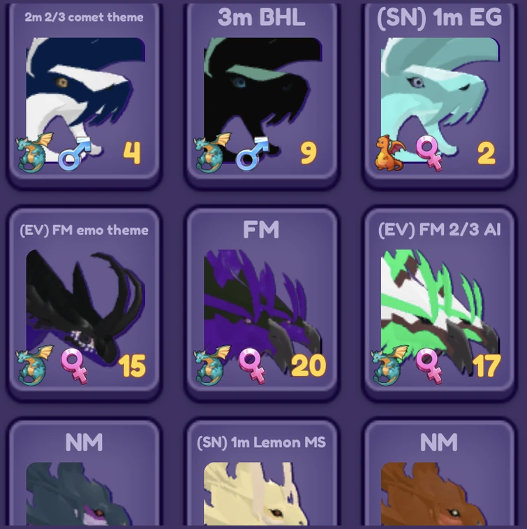 Trading stuff (LF cons, BFT dragons, defaults) | Fandom