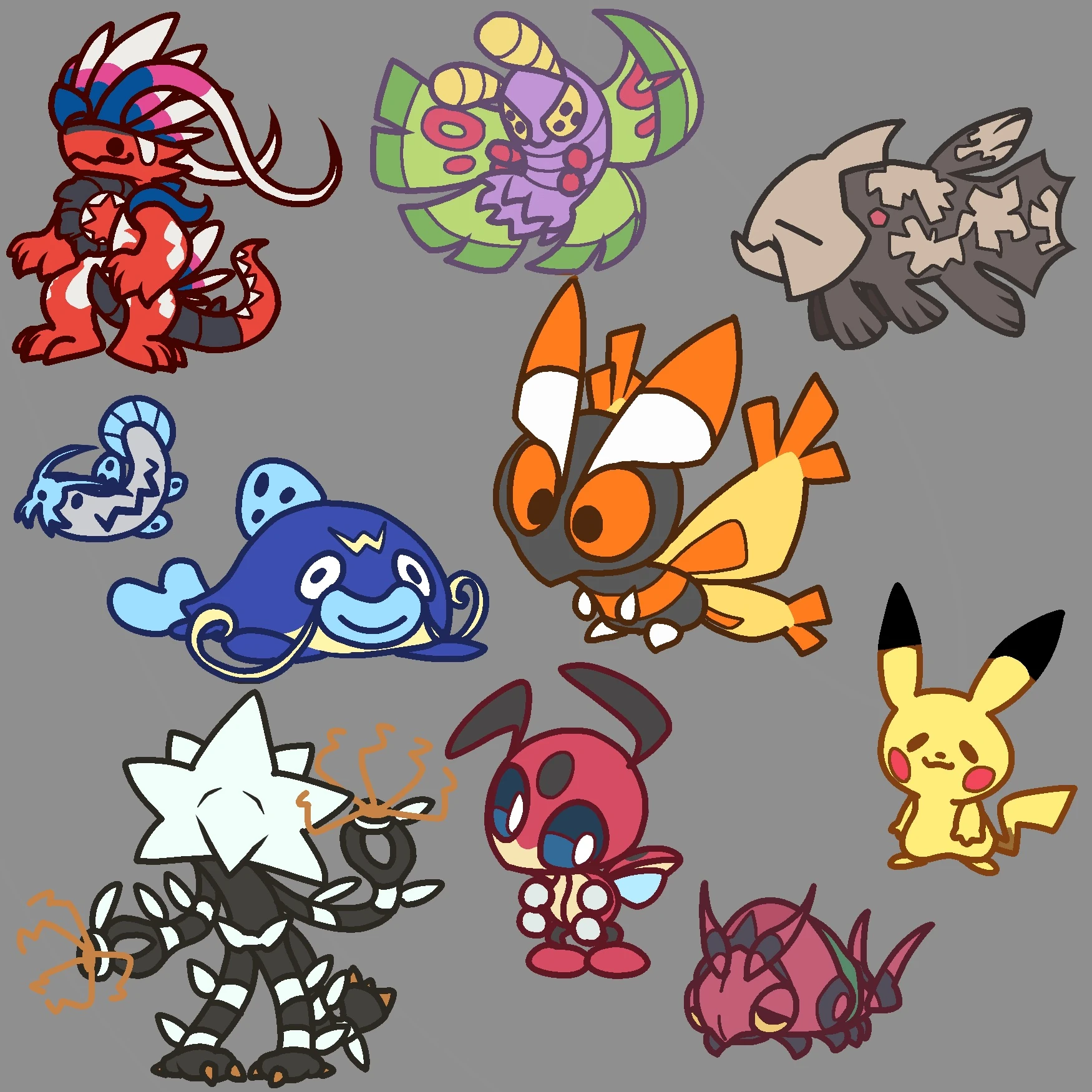Pokemon doodles | Fandom