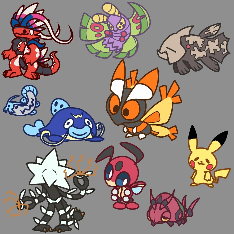 Pokemon doodles | Fandom
