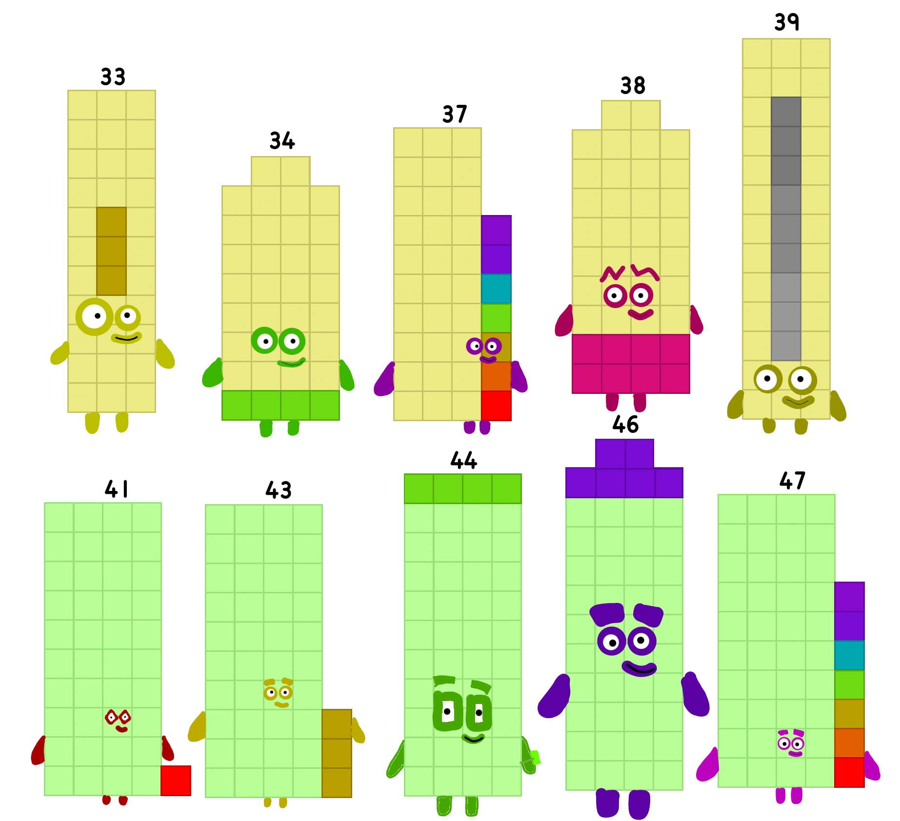 Figured-Out Thirty-Three To Forty-Seven (not official) | Fandom