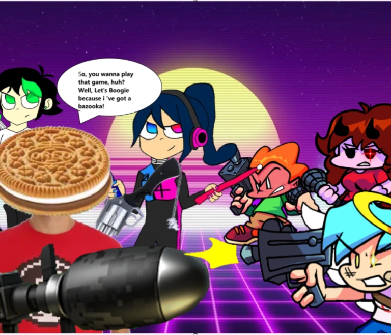 Vaporwave SM'OREO vs FNF Sprite Art! | Fandom