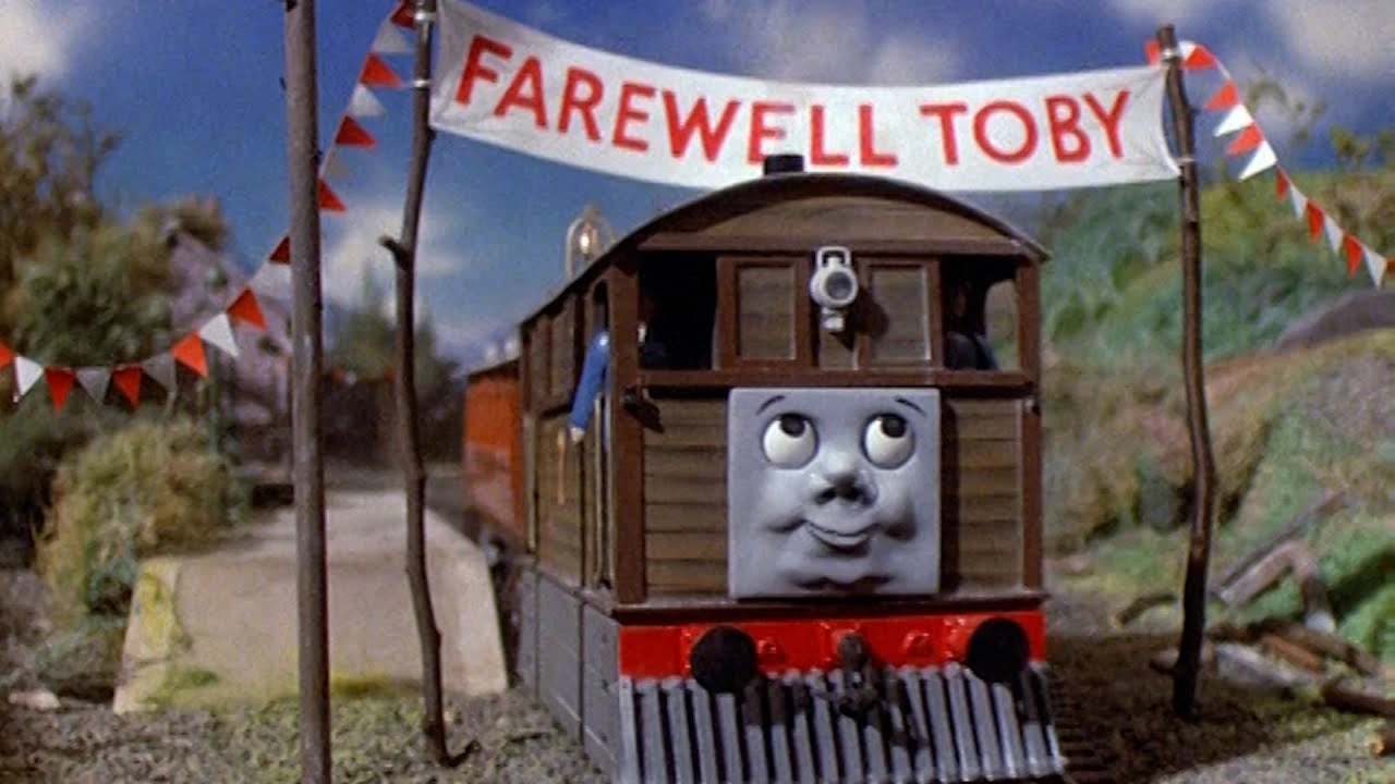 A memory of Toby being in the series for many years(I did this because ...