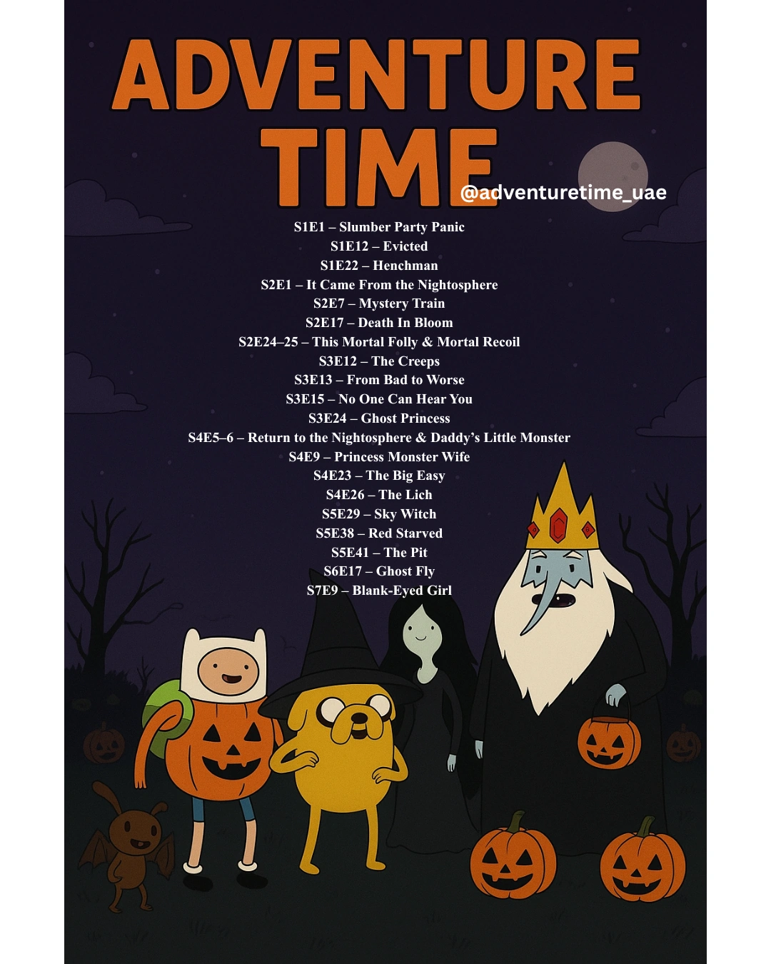 Adventure time spooky epsiodes list | Fandom