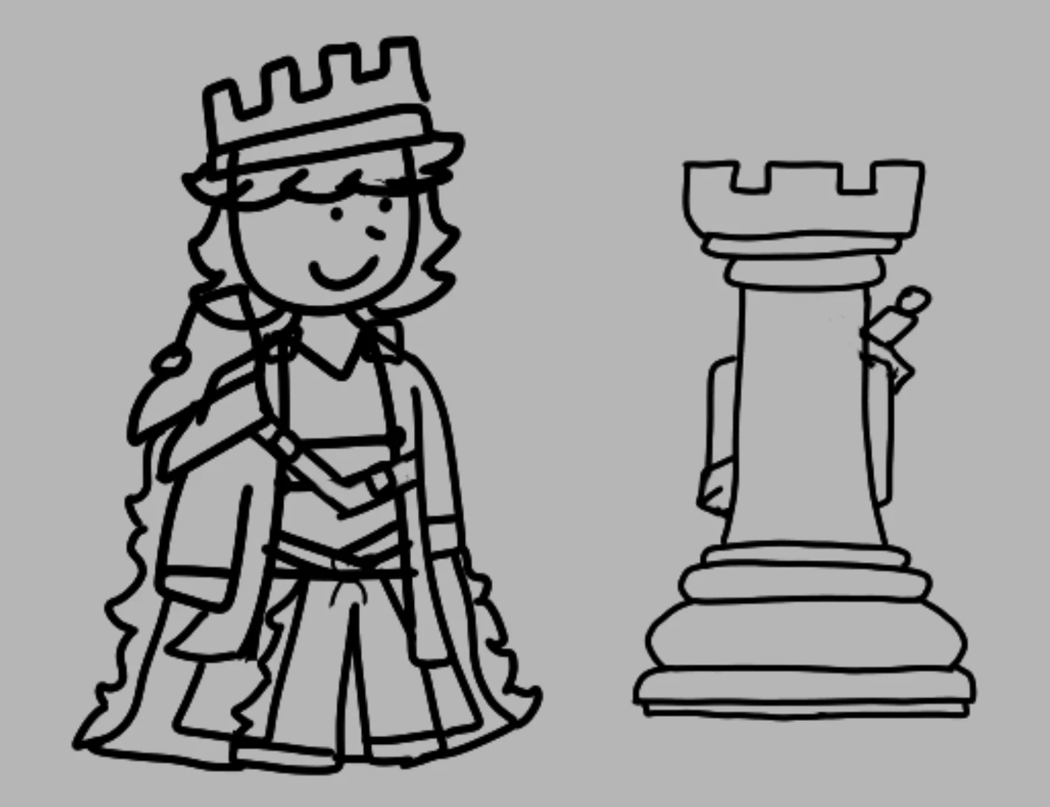 then she send out the rook!! | Fandom