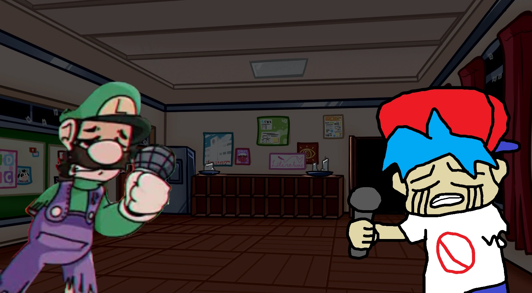 Console War : Mario is Missing VS Chris Mario is Missing [FNF] | Fandom