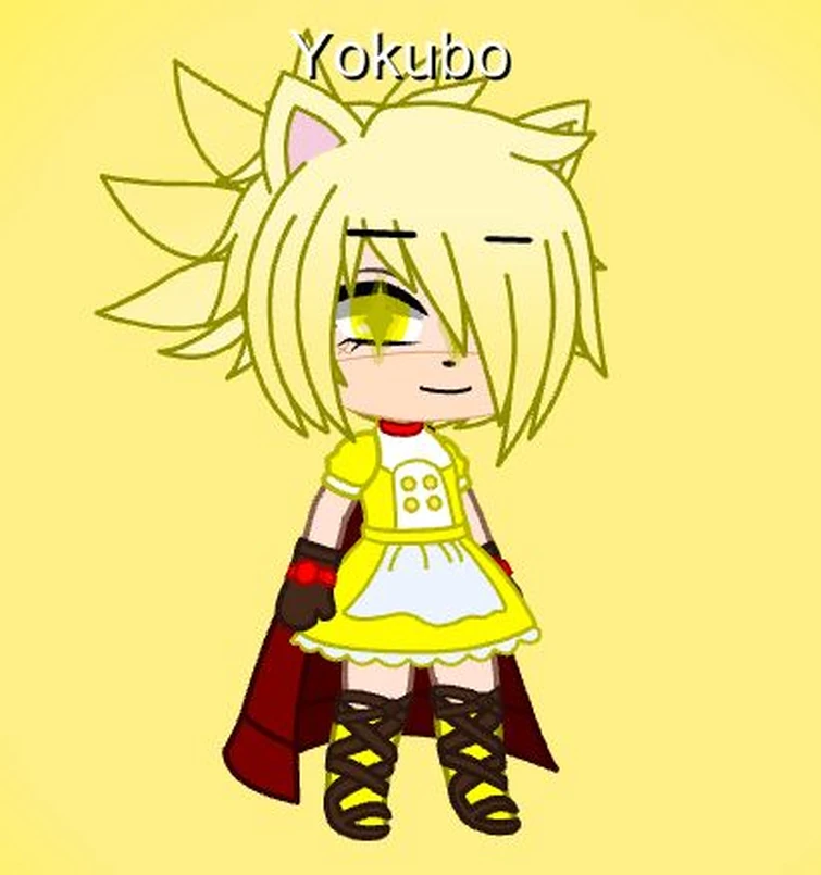 So, I recreated Yokubo, the guardian of desire, her pretty cure name is ...