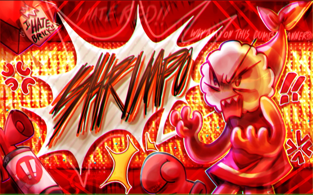 Shrimpo banner🍤💥 / plus some old drawings