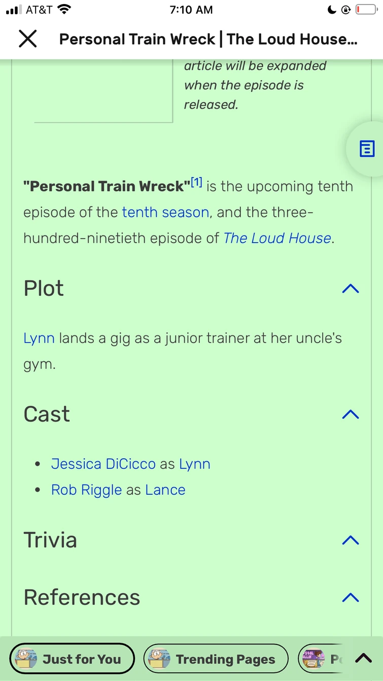 I thought Personal Train Wreck was gonna be about a train ride until I ...