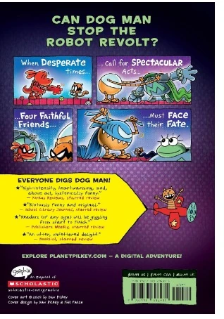 i found dog man 12 back cover from amazon | Fandom