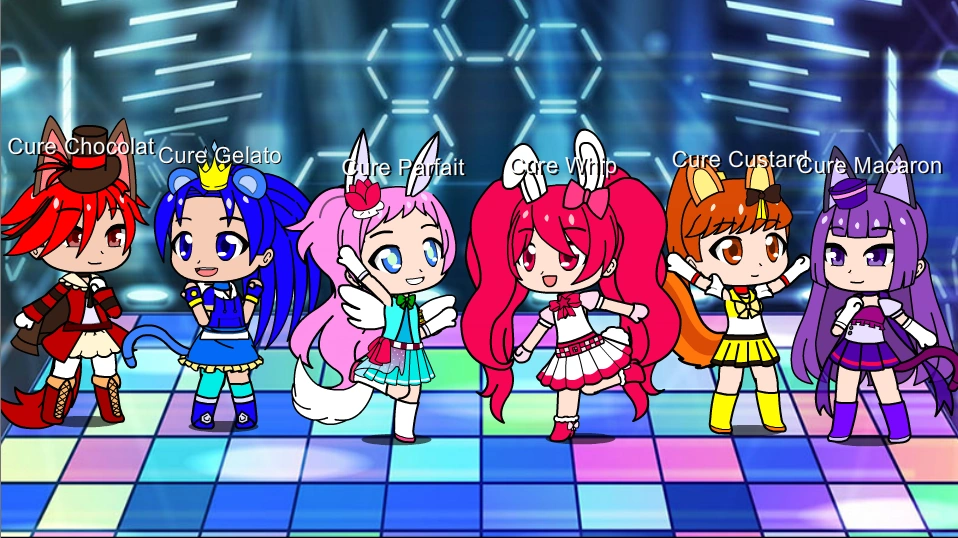 (Re)Making every cure on Gacha (PART 8: The A La Mode Cures!) | Fandom