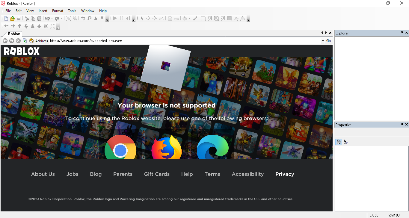 what happened (2007 client from maximumadhd) | Fandom
