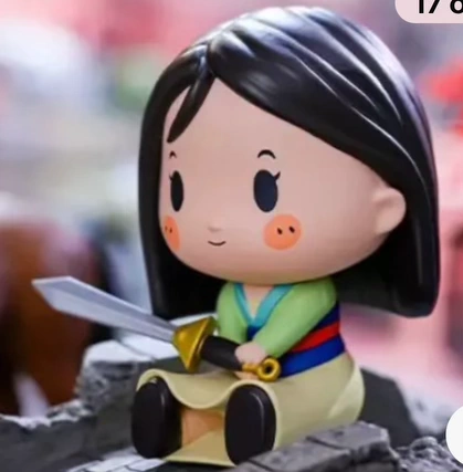 Chibi mulan sitting with her sword | Fandom