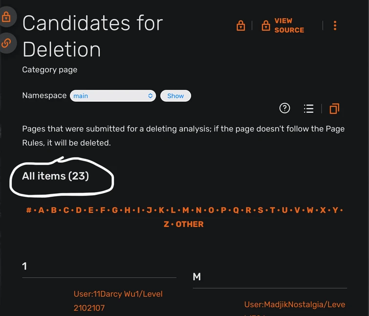 we got a lot of shitty pages to delete today | Fandom