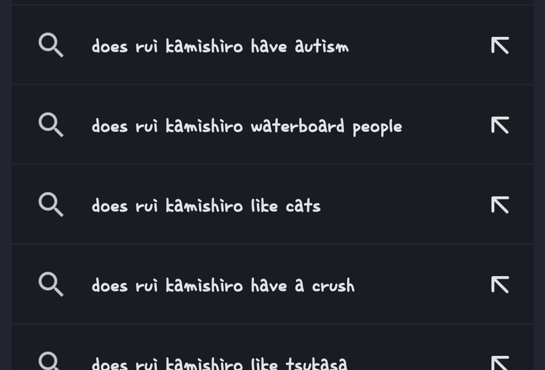 good search predictions google. you gave me so many topics that i could ...