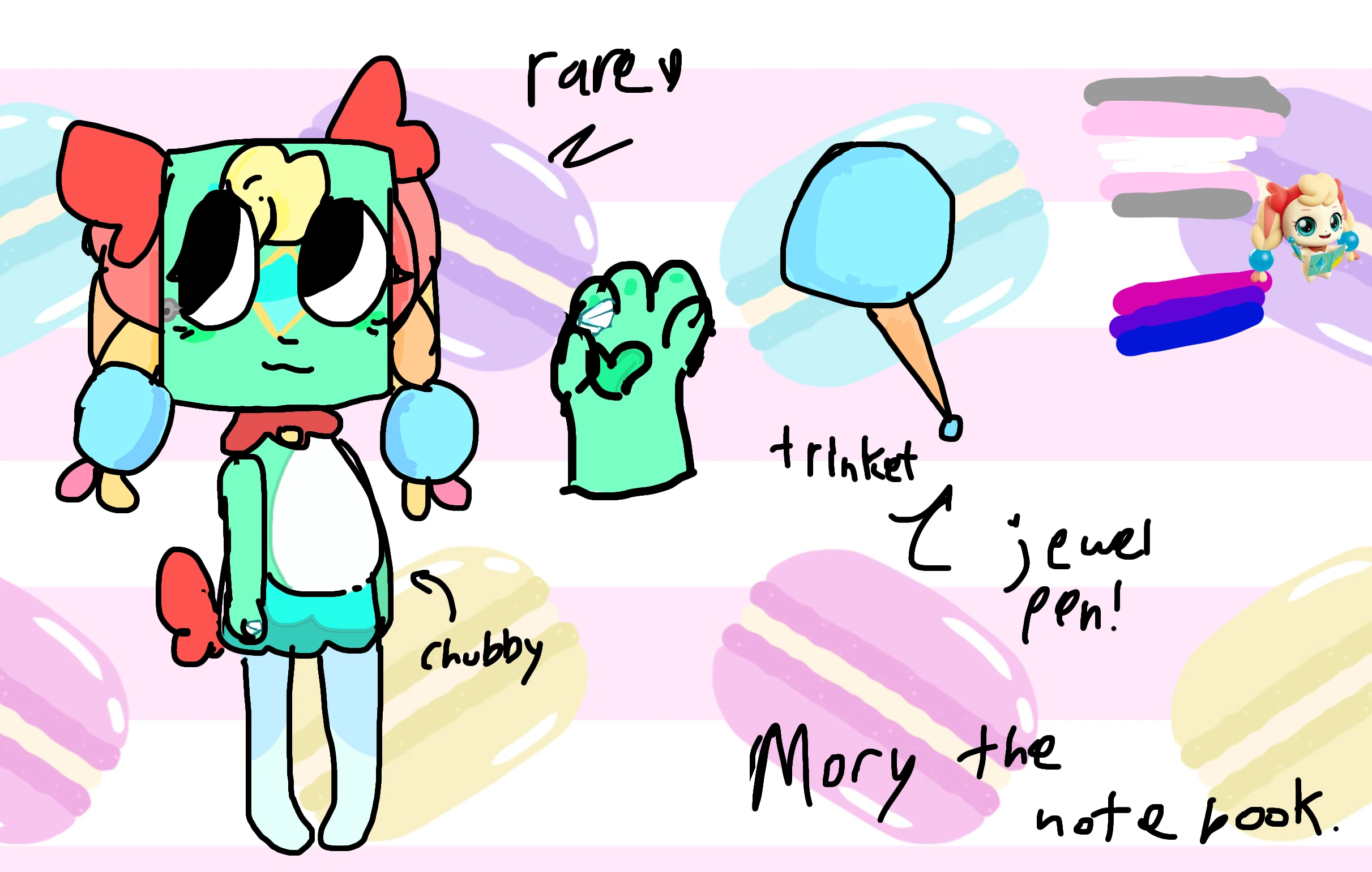 Mory the notebook! - memoping as a toon | Fandom