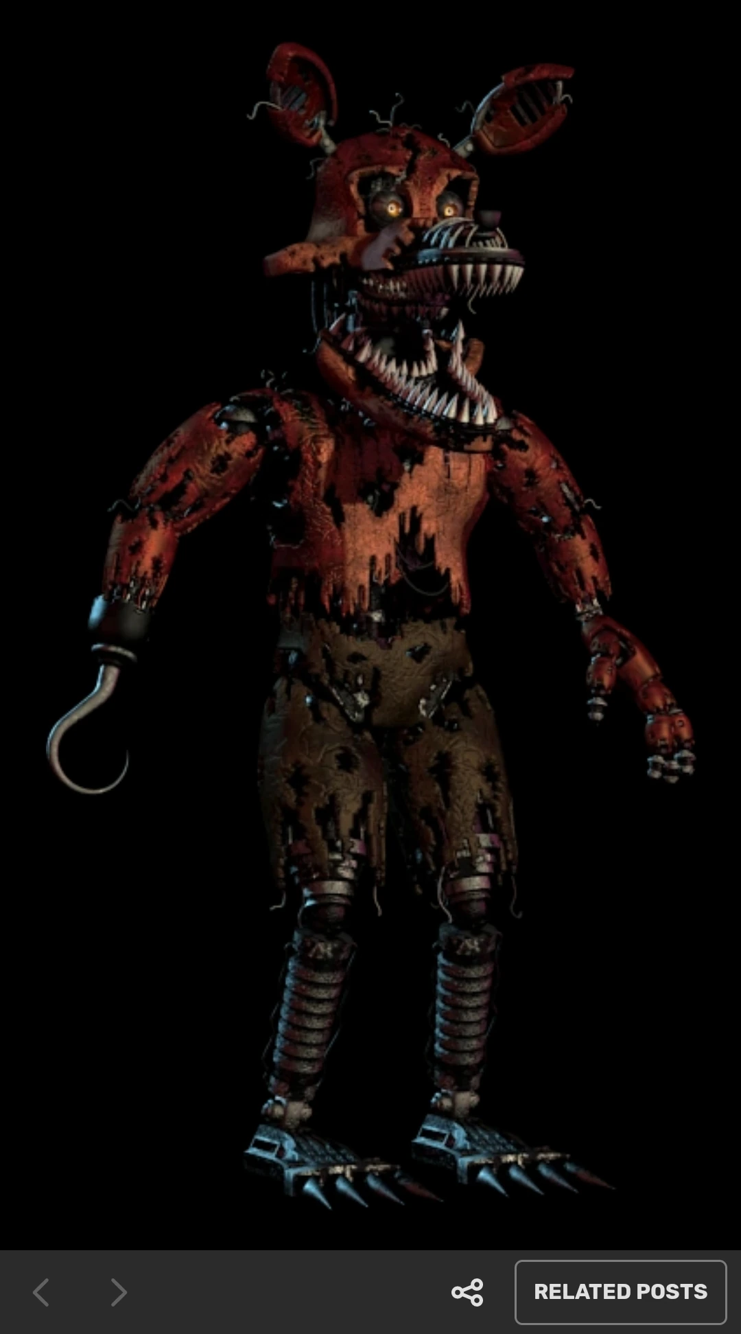 Nightmare Foxy is underrated | Fandom