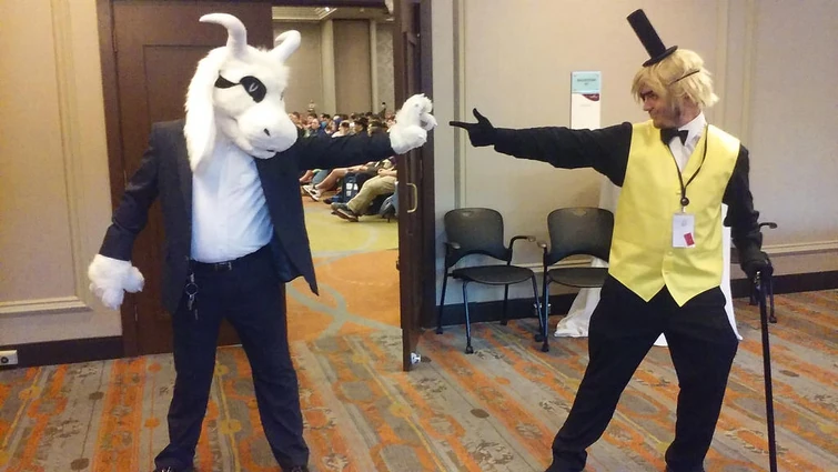 Live action Bill VS Asriel is looking great. | Fandom