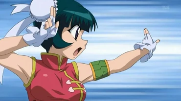 chan lee (bakugan) vs mei mei (beyblade) vs vivian wong (yugioh) vs ...