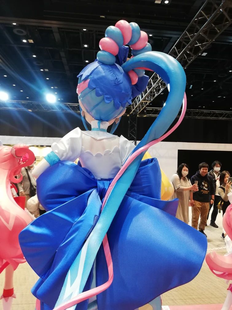 【All Pretty Cure Exhibition Yokohama】Life-size mannequins of PreCure ...