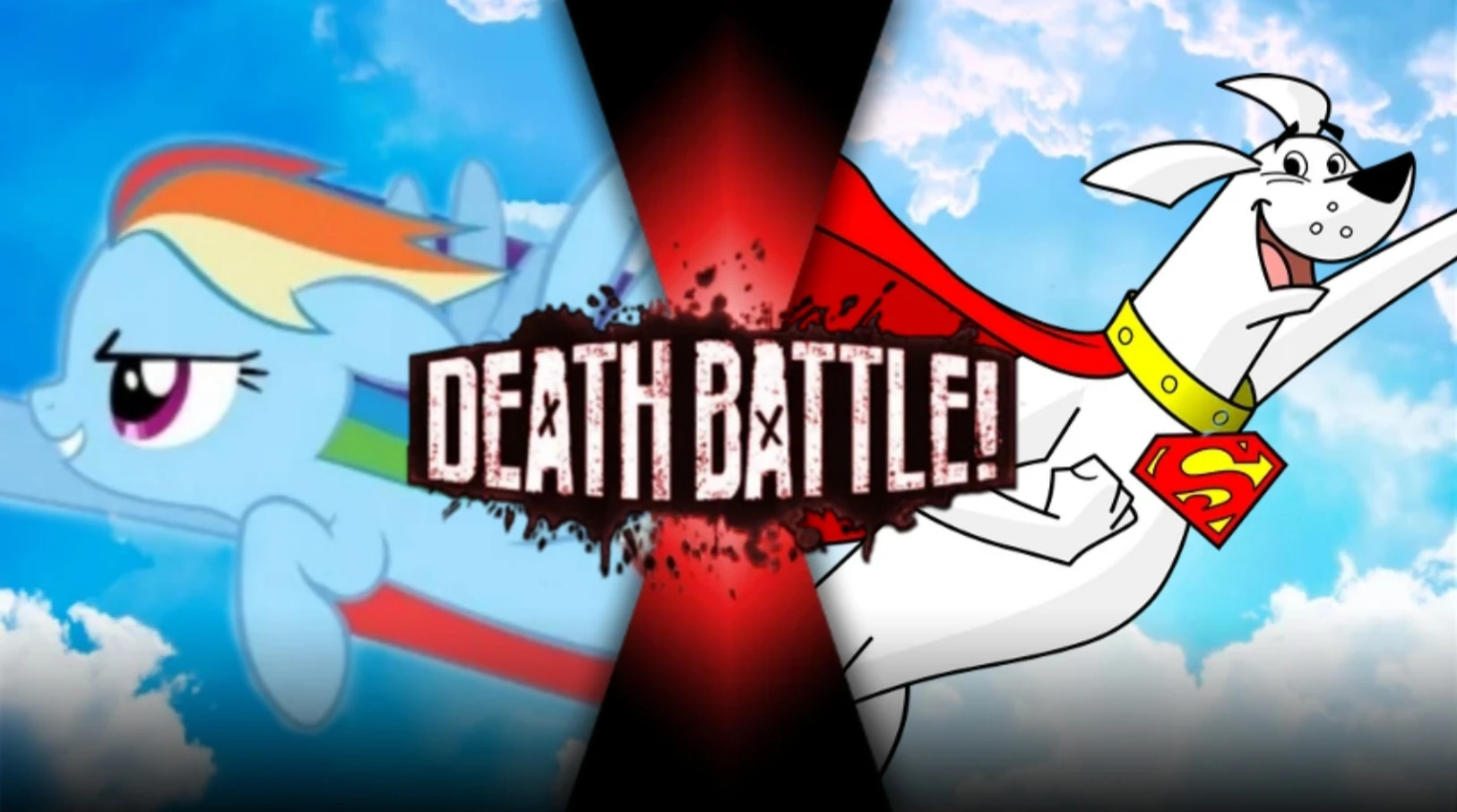 Death battle rainbow dash vs krypto (my little pony vs dc) | Fandom