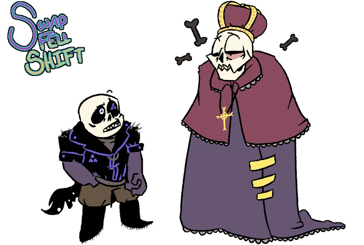 Barfy made some Swapfellshift designs, and they're really epic, also ...