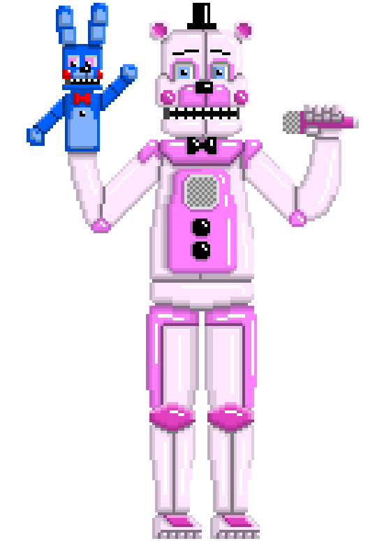 Funtime Freddy - Dibujo Pixel | Fandom