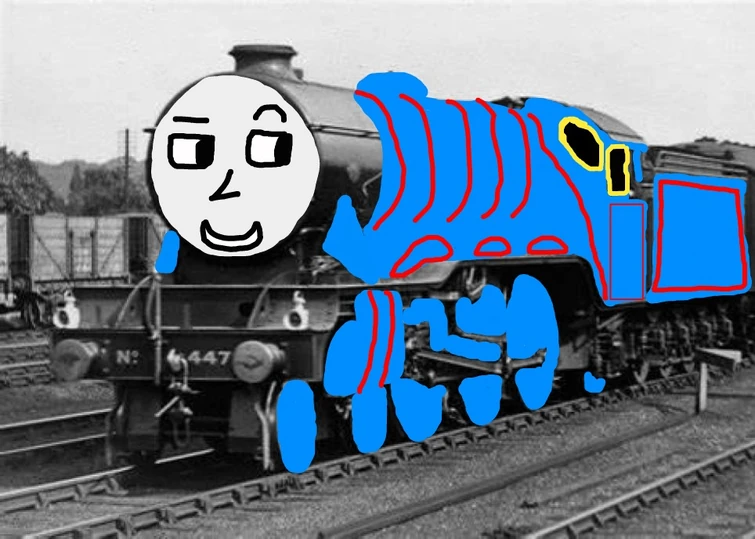 Meet Roderick The Big Blue Express Engine | Fandom
