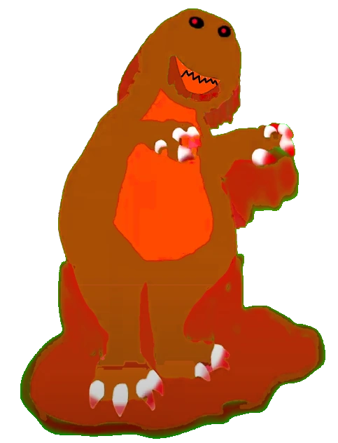 I made giga creepypasta aeon evil Barney (light) | Fandom