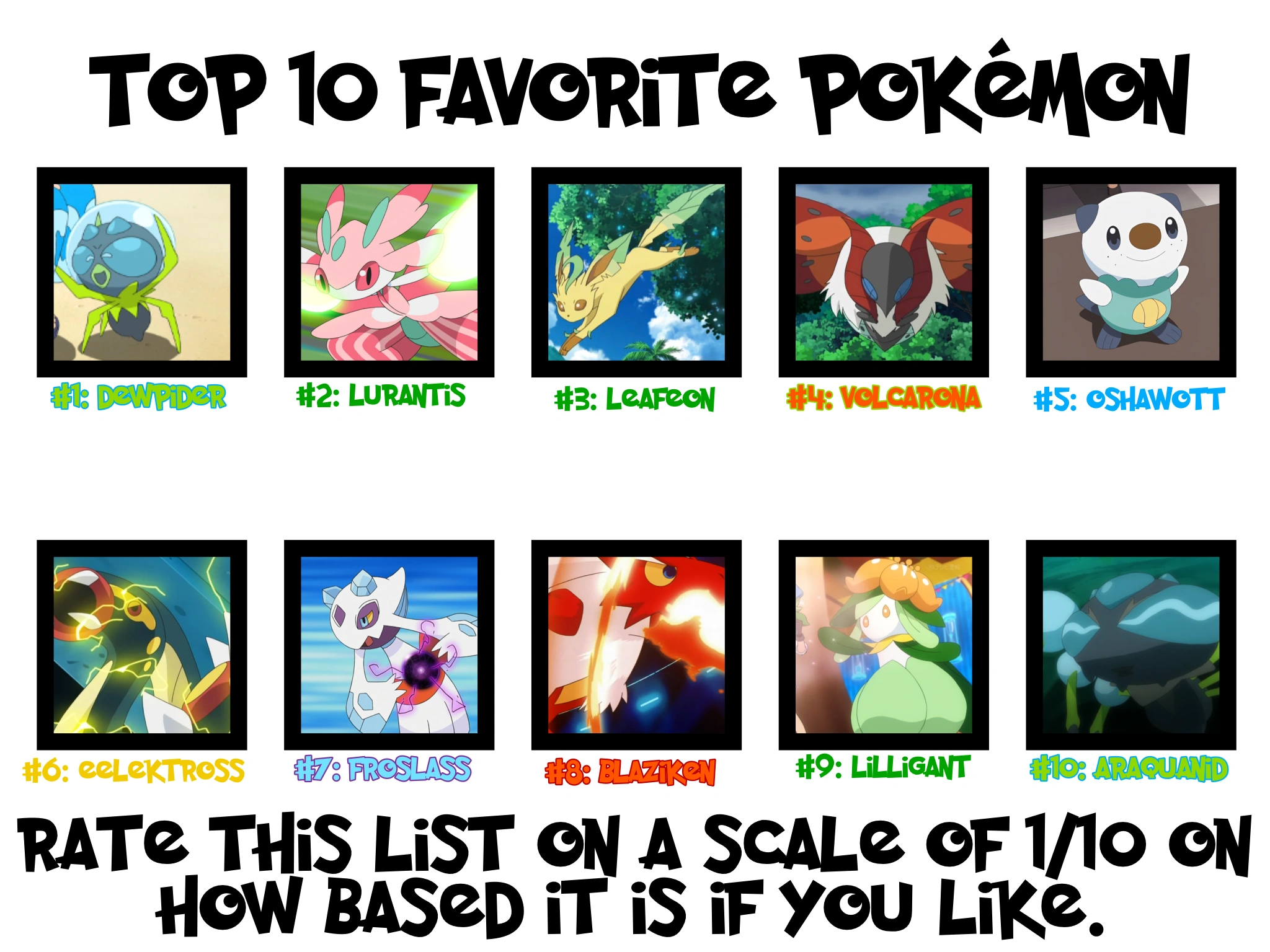 my incredibly based top 10 favorite pokemon list | Fandom