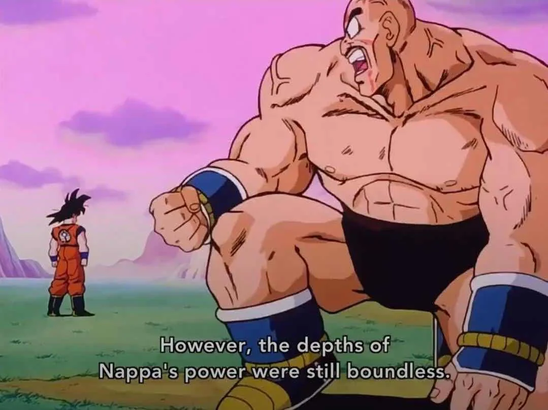 Nappa is Boundless | Fandom