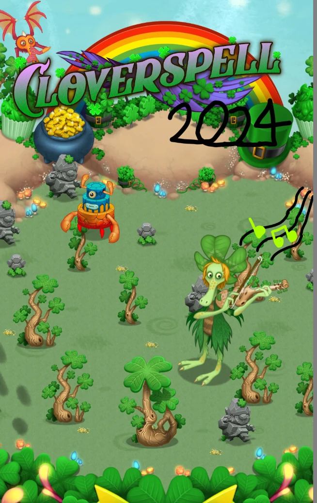 My fan made cloverspell poster design | Fandom