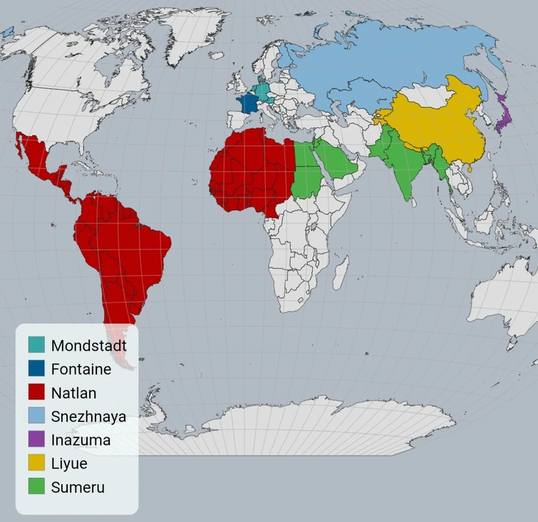 A small talk about the nations being inspired by countries... | Fandom
