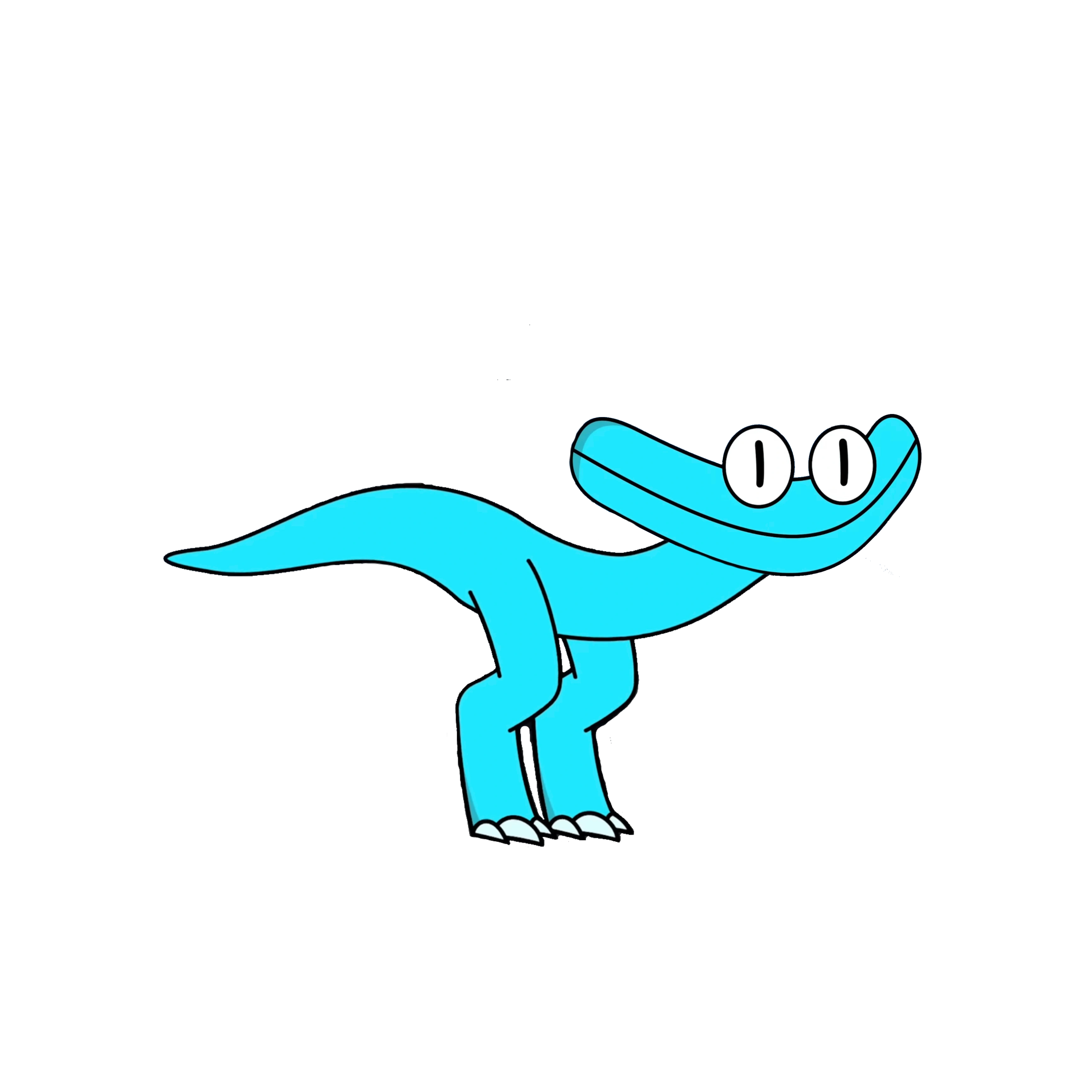 Could someone please replace the old image of Cyan (rainbow friends ...