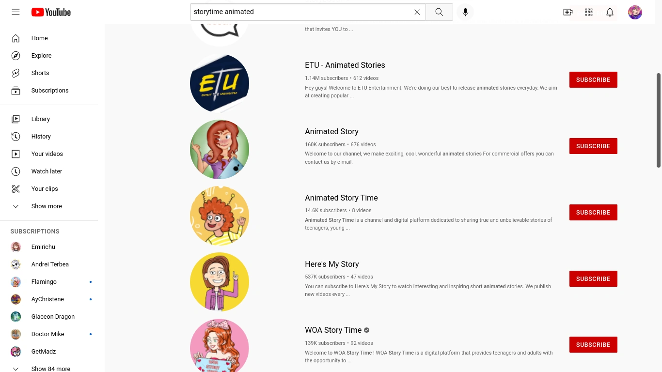 Remember when there were thousands of corporate animated story channels ...