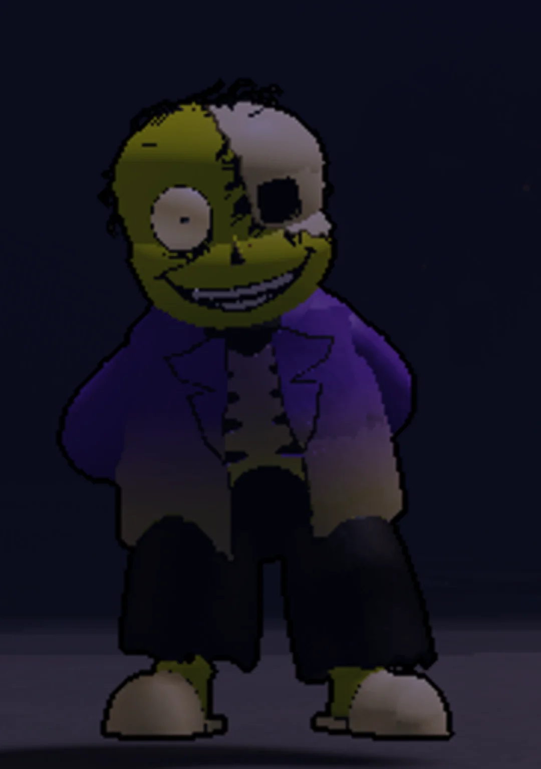 I have an image for Evil Sans (Sorry for the poor quality) | Fandom
