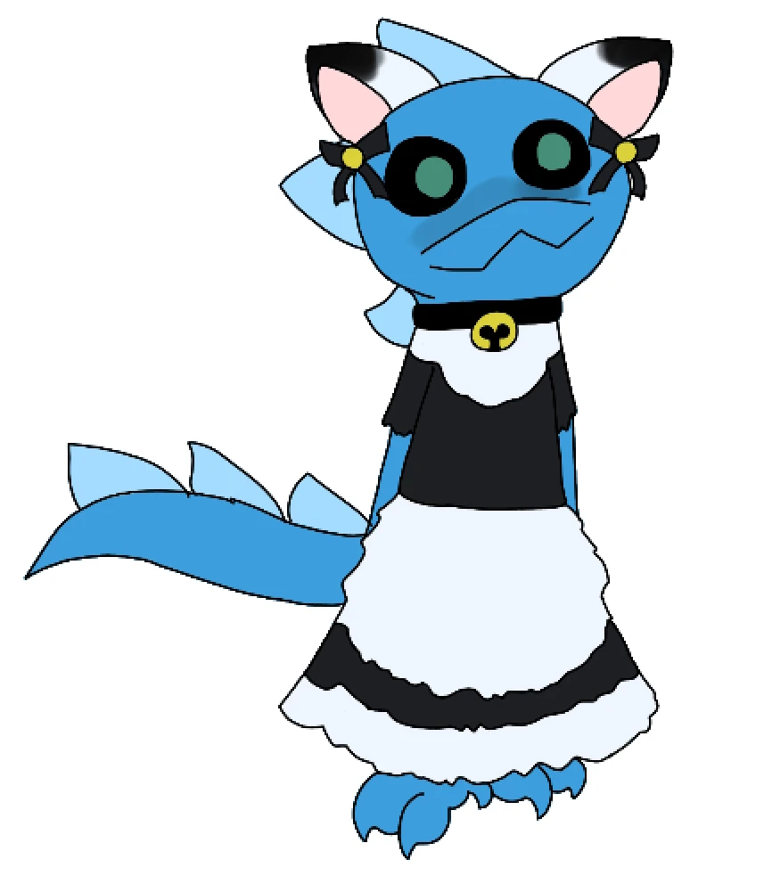If this post gets 10 likes I’ll draw my sona in a maid outfit/srs | Fandom