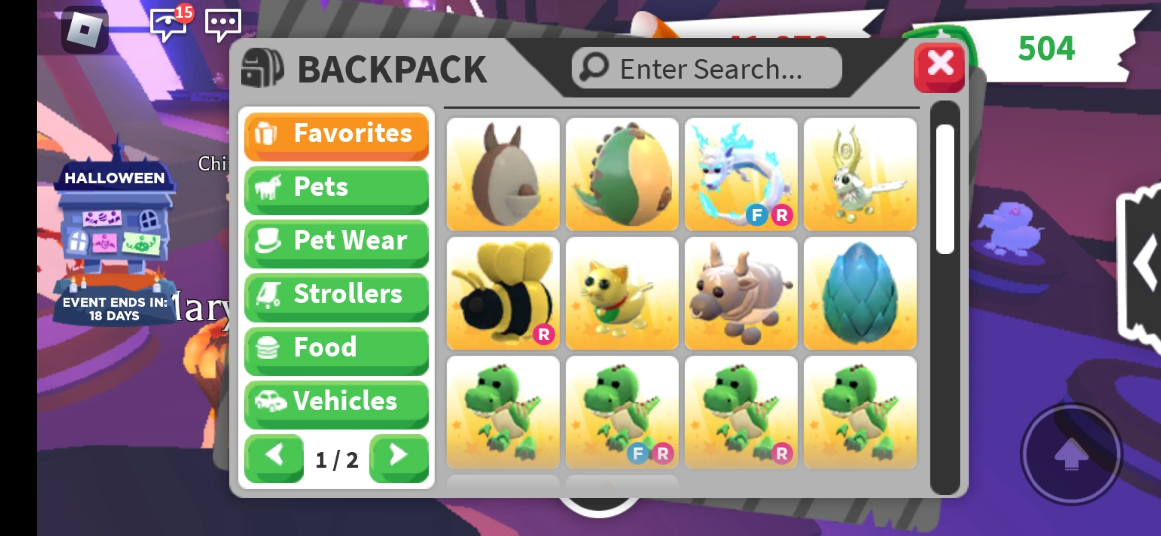 trading my inventory (mostly looking to trade 9 or less pets for 1 ...