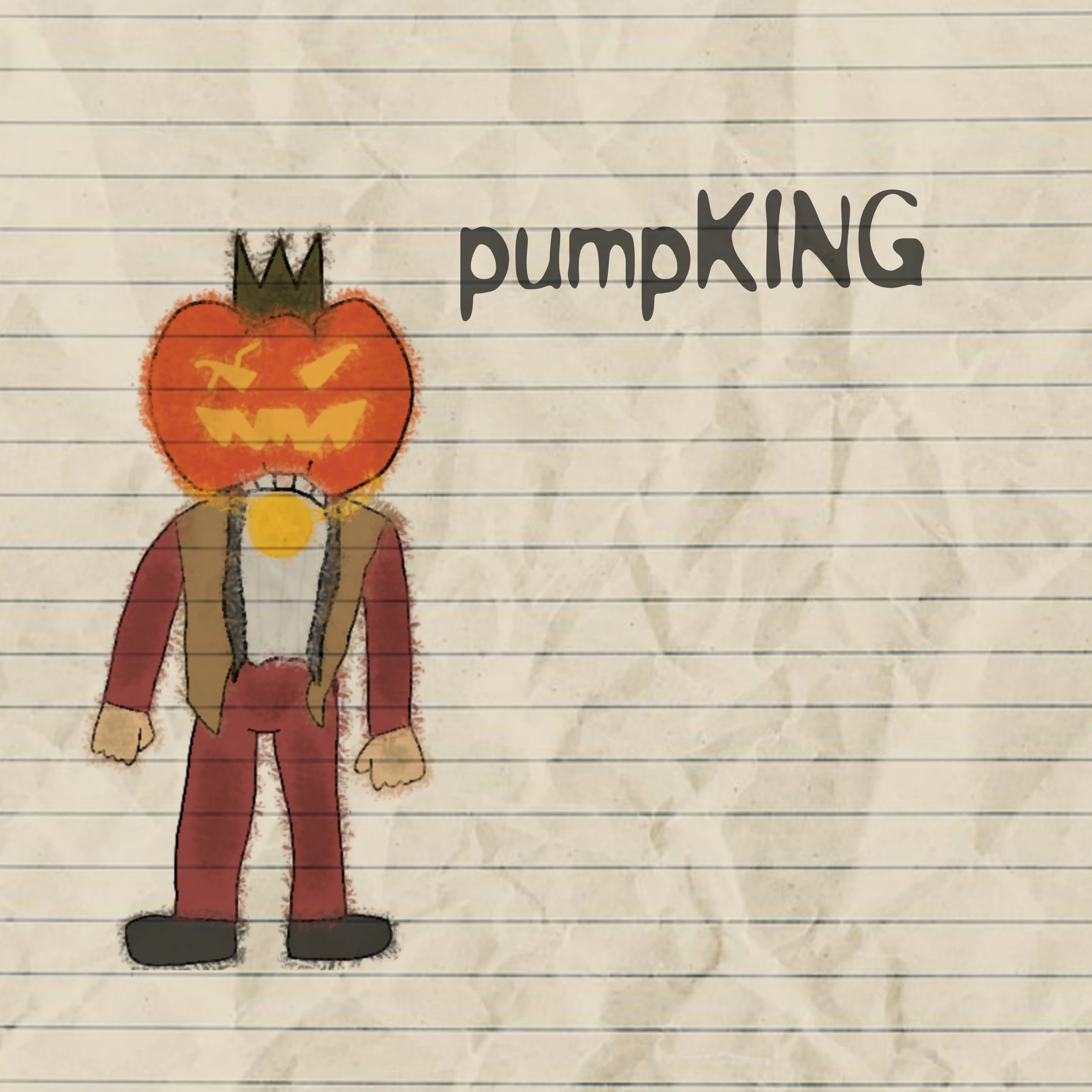 My entry for the ‘Craft A Character’ Contest; The Mysterious ‘PumpKING ...