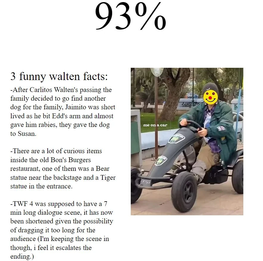 Walten files 4 is currently at 93% | Fandom