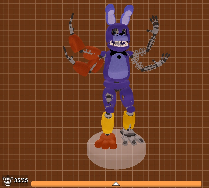 so umm i made a cursed withered bonnie oc that was based on a old sfm i ...