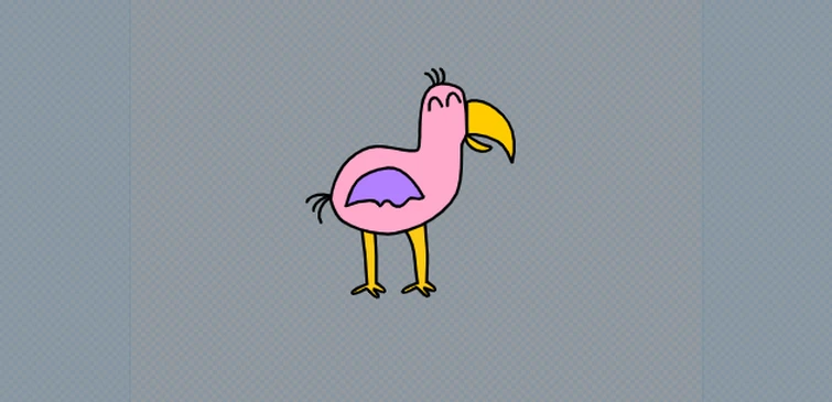 vectorized the smiling opila bird image | Fandom
