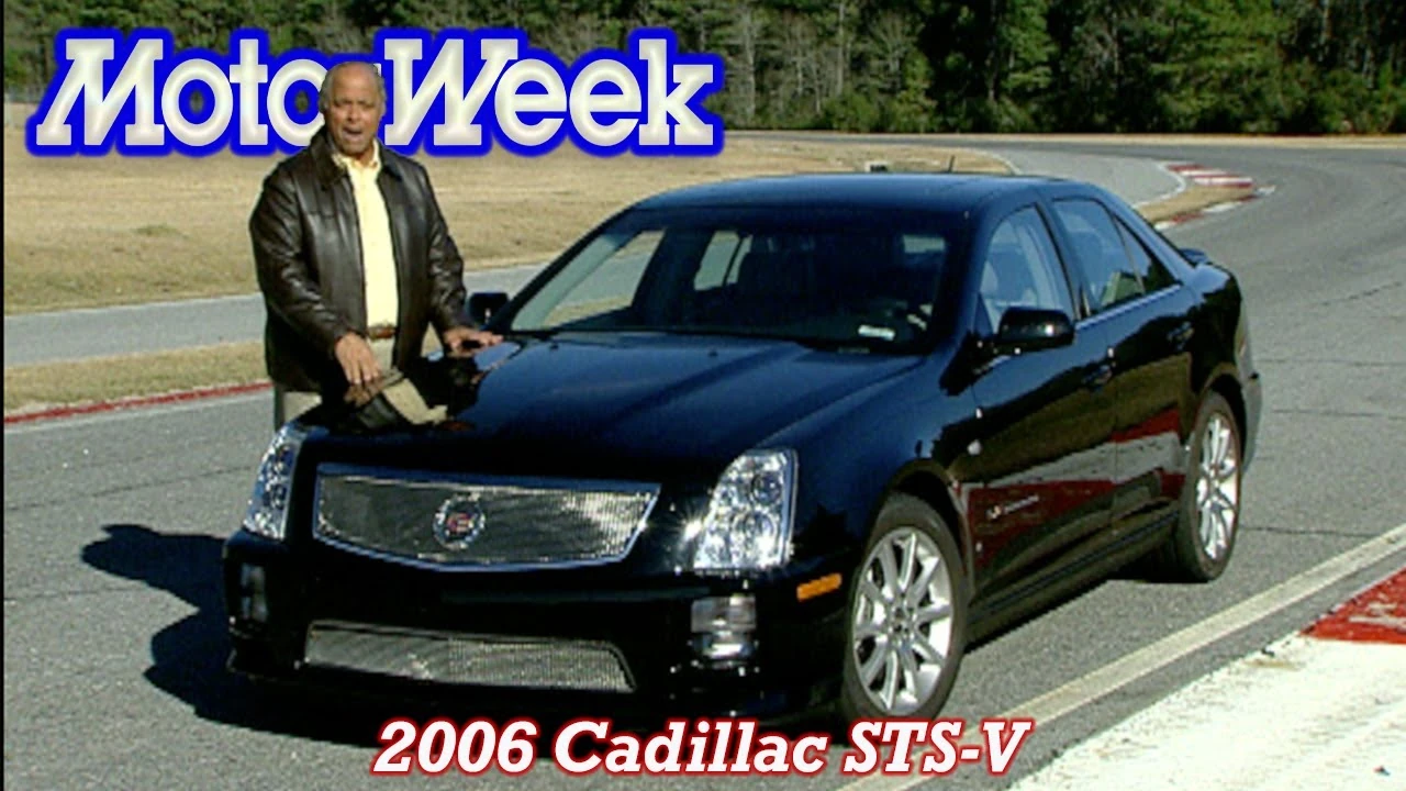 2006 Cadillac STS-V (GMX295) Track Test | Retro Review (November 24 ...