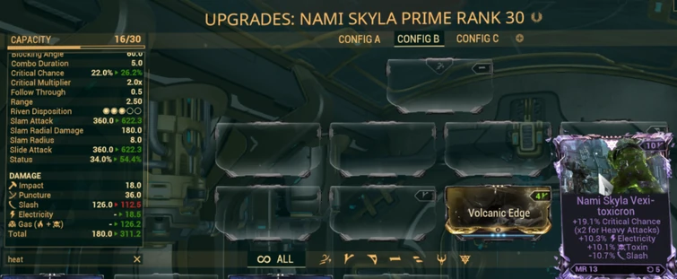 I figured out how elements combine on Tenet weapons with an innate ...