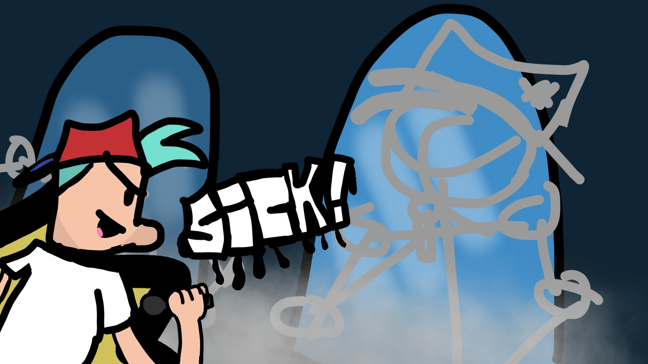 Fanart I made but never finished for the Hit Single mod for Friday ...