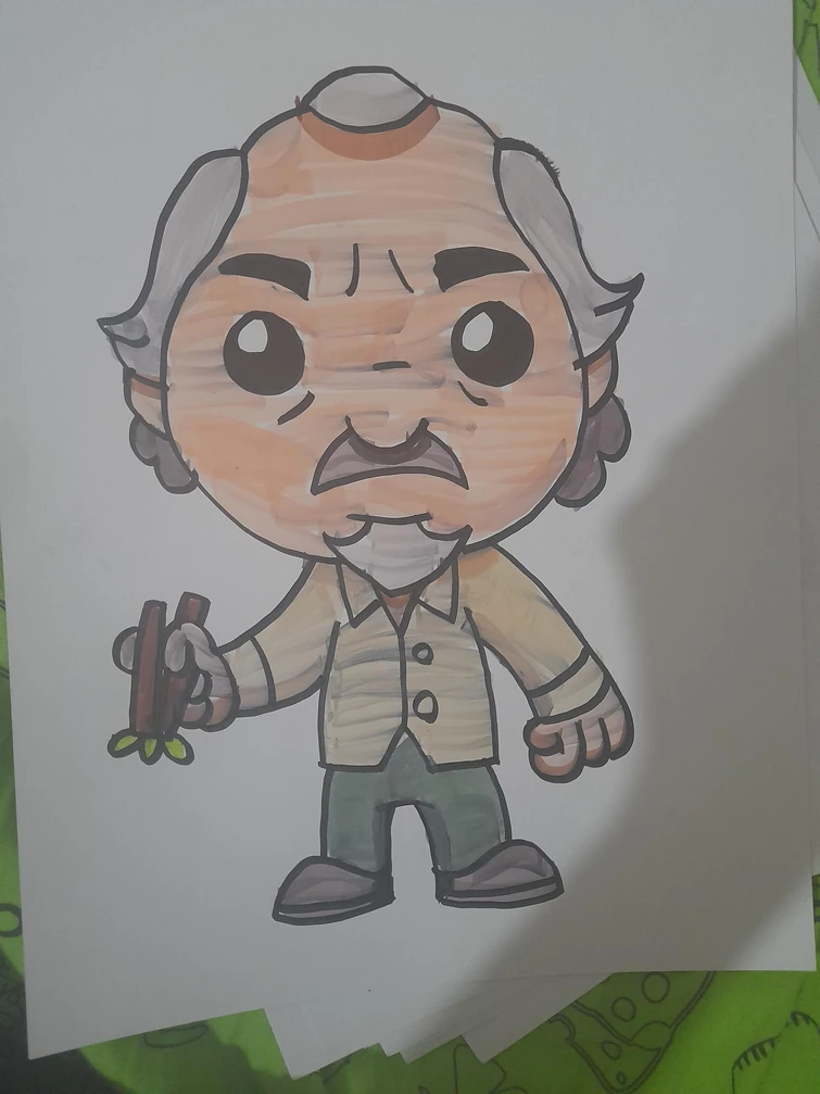 My drawing of Mr. Miyagi | Fandom