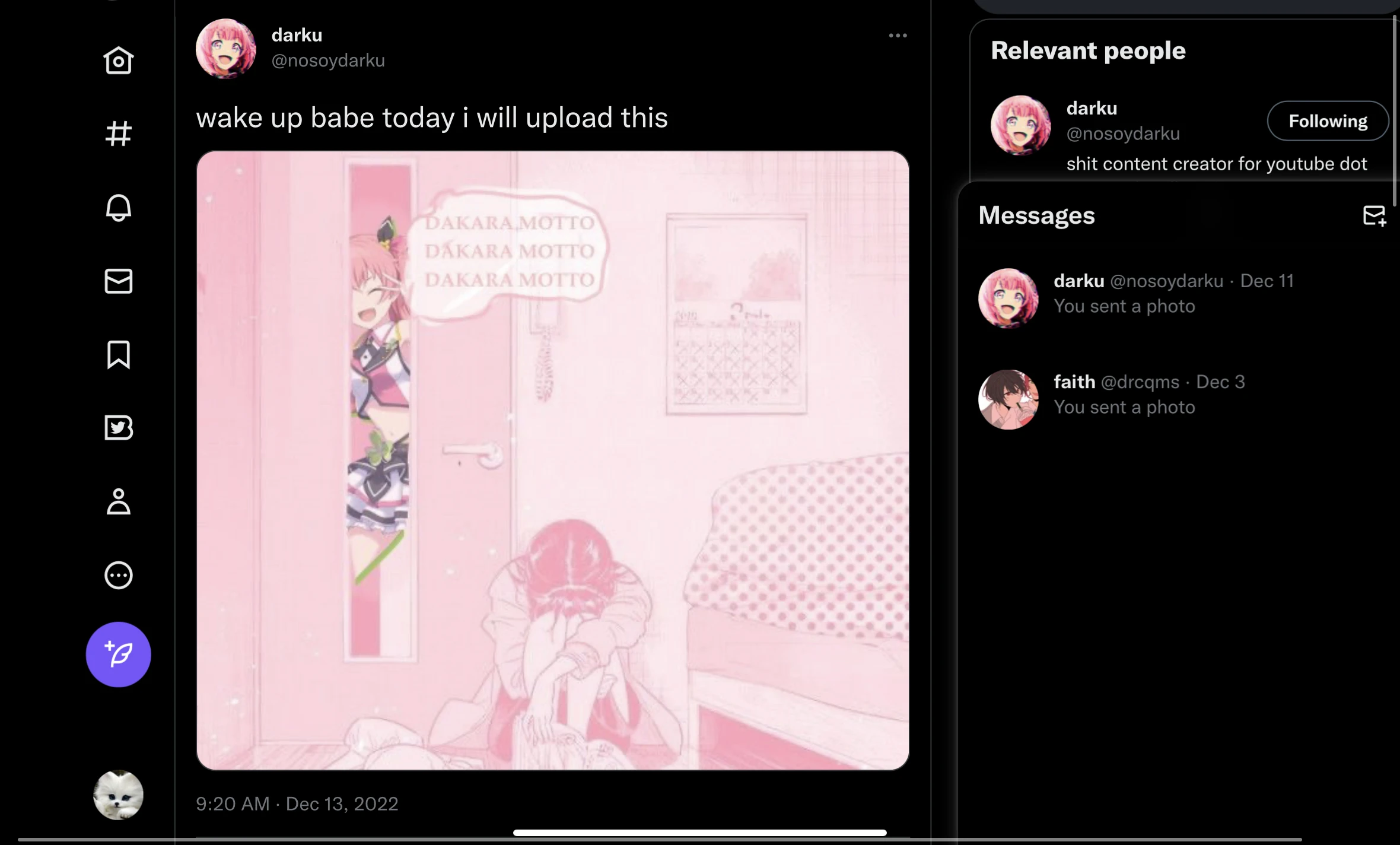 GUYS DARKU POSTED THE IMAGE | Fandom