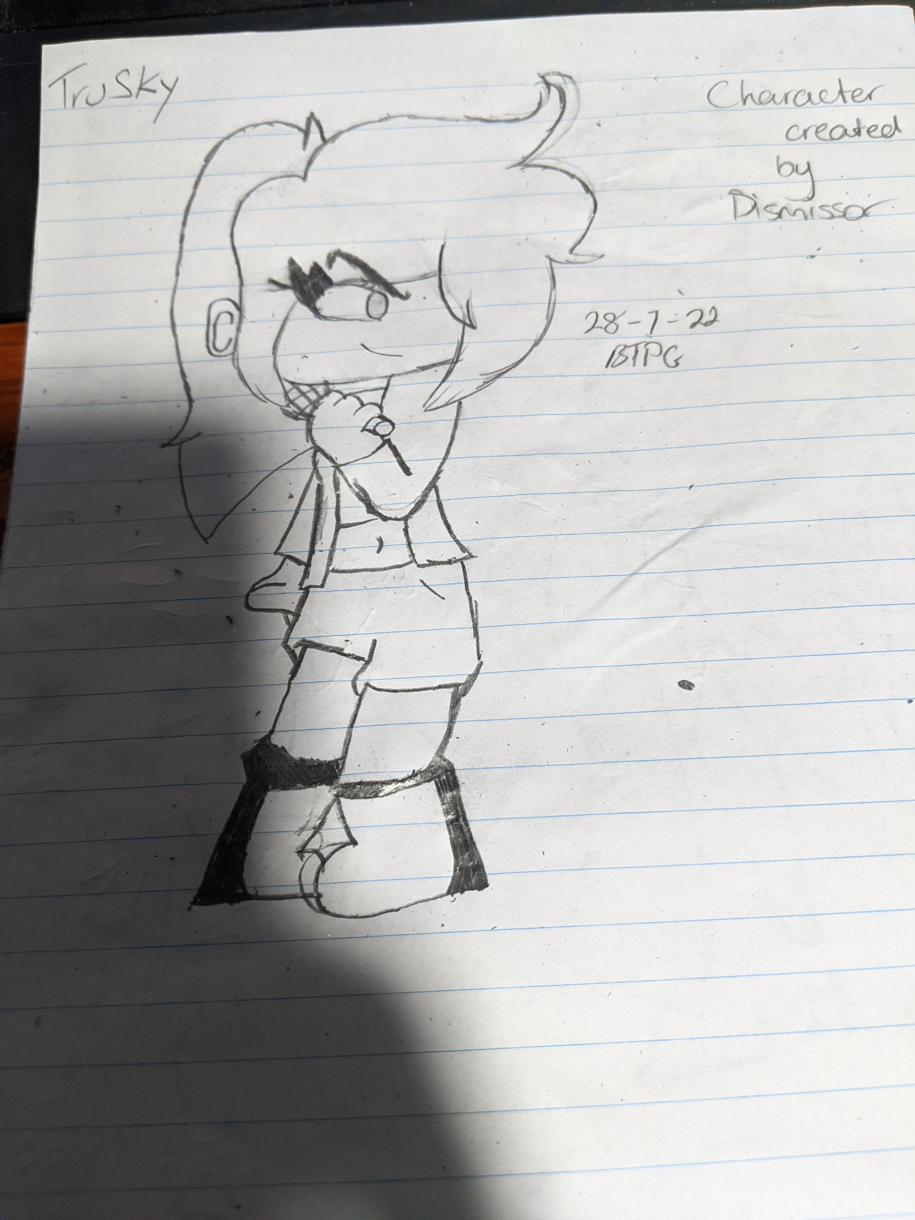 Drawing of TruSky | Fandom