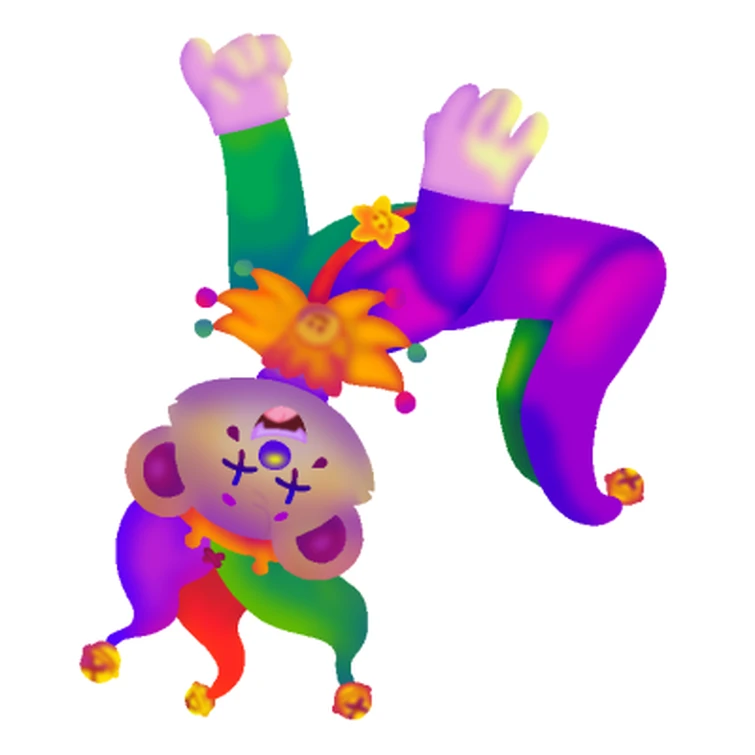 Why does Fool Bear LOVE being upside down so much??? | Fandom